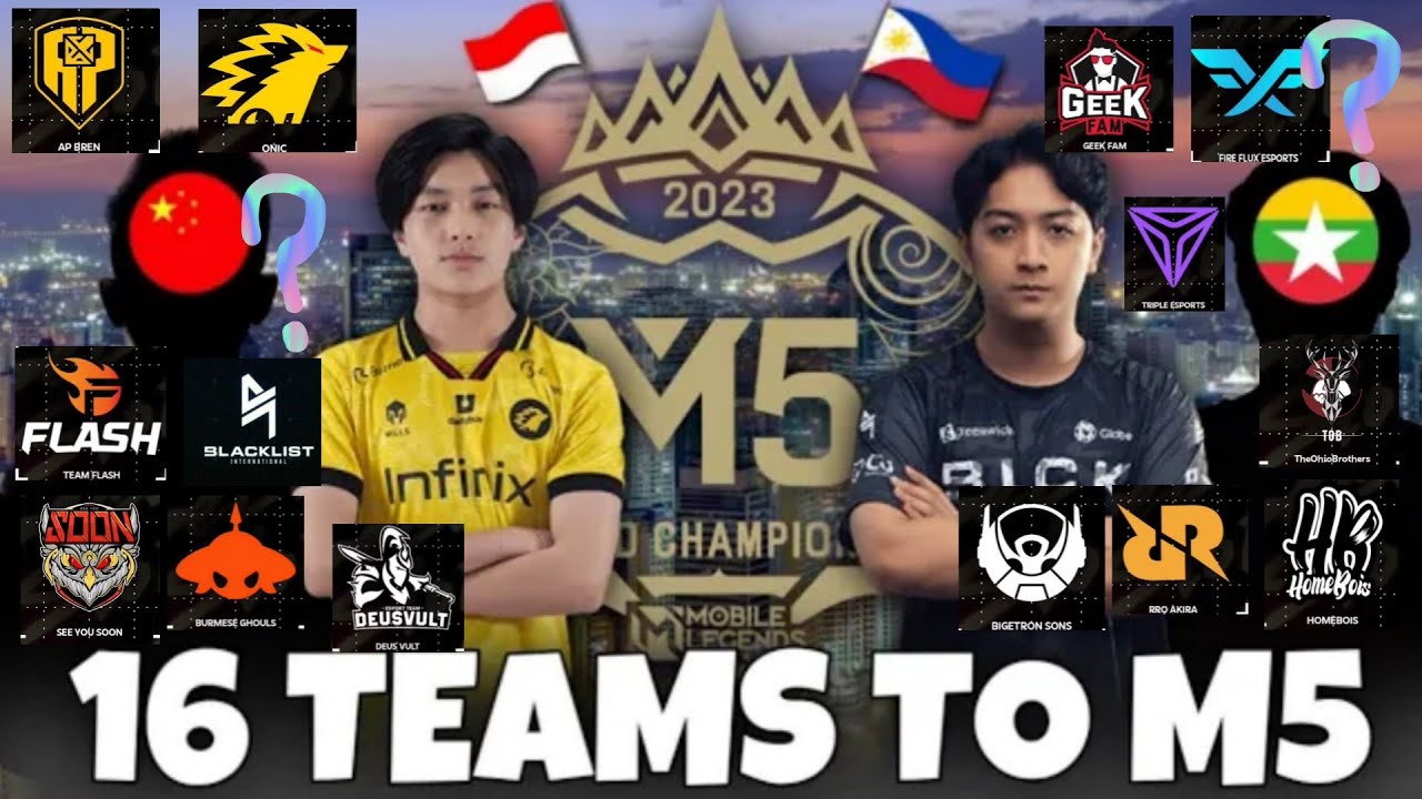 This are the 16 team qualified to join M5 World championships - YouTube