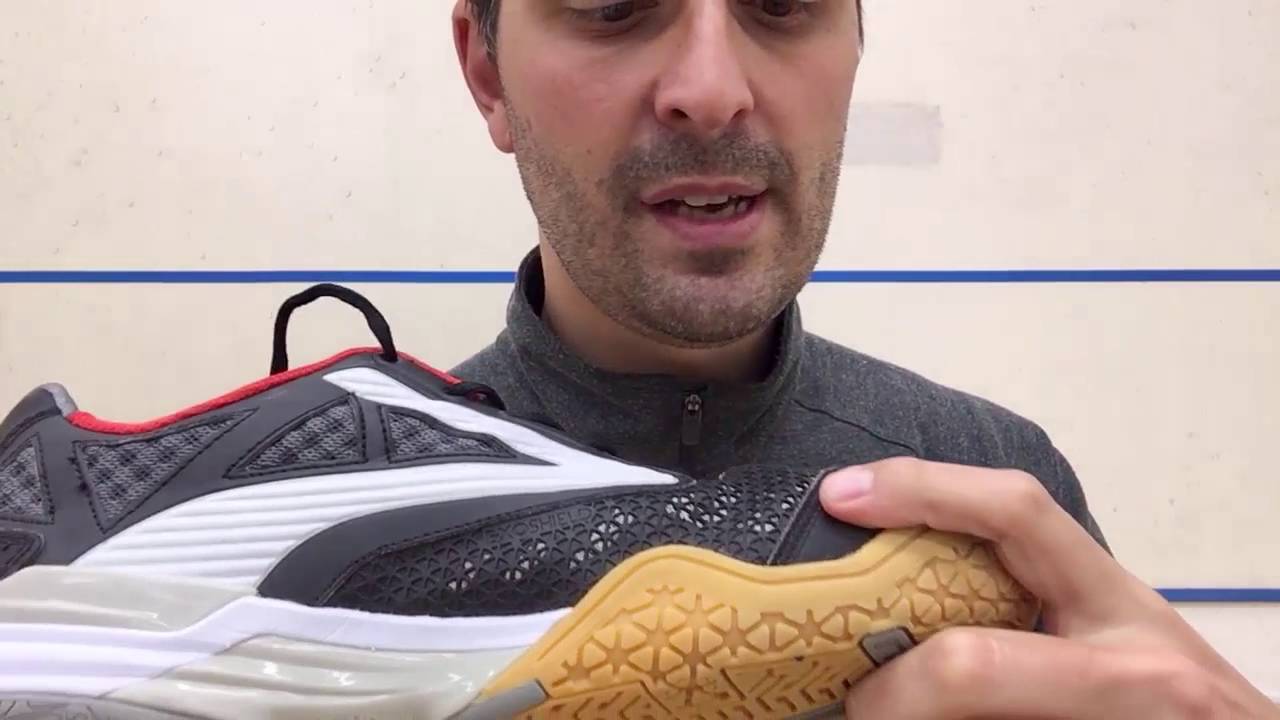 Dunlop Flash Ultimate Squash Shoes - YouTube