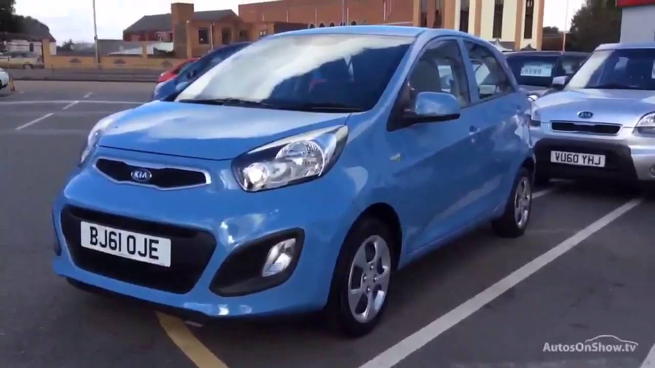 KIA PICANTO 1 BLUE 2011 - YouTube