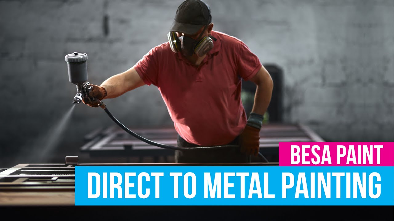 Direct to Metal Painting With BESA - YouTube