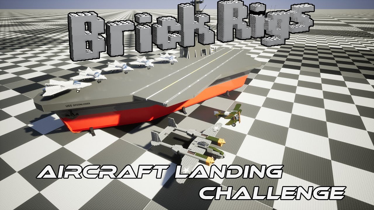 Brick Rigs - Aircraft Carrier challenge - YouTube