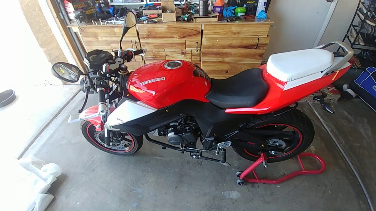 Yamasaki YM 50 to 125cc project update part 3 - YouTube
