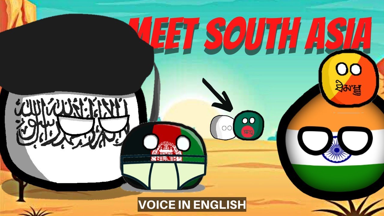 Meet the South Asia | Countryball animation - YouTube