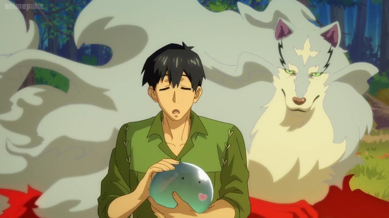 Mukouda meets Sui, a cute slime, and forms a contract with it ~ Tondemo ...