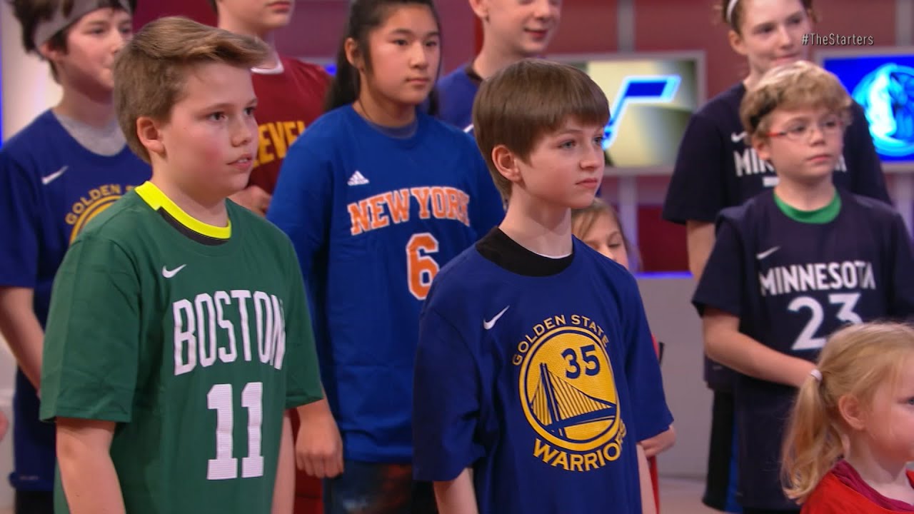 2018 NBA All-Star Draft (with kids) - YouTube