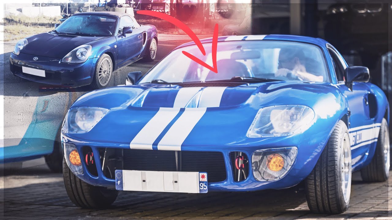 Fabrication *FORD GT40* Avec Une Toyota MR2 Spyder (c'est une tuerie ...