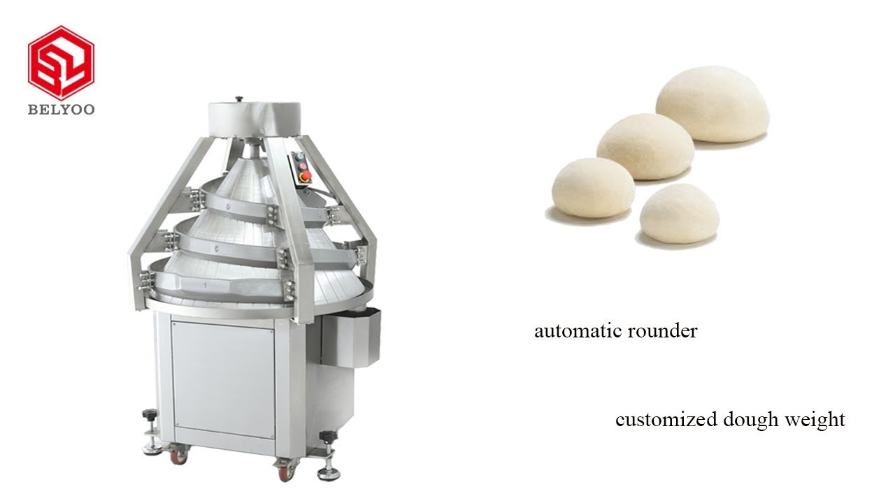 Automatic bread pizza dough divider and rounder machine with 10 30 80 ...