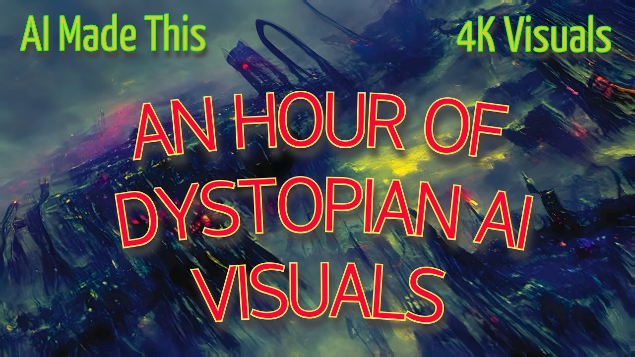 An Hour of Dystopian AI Visuals | 4k Zdzisław Beksiński Style - YouTube