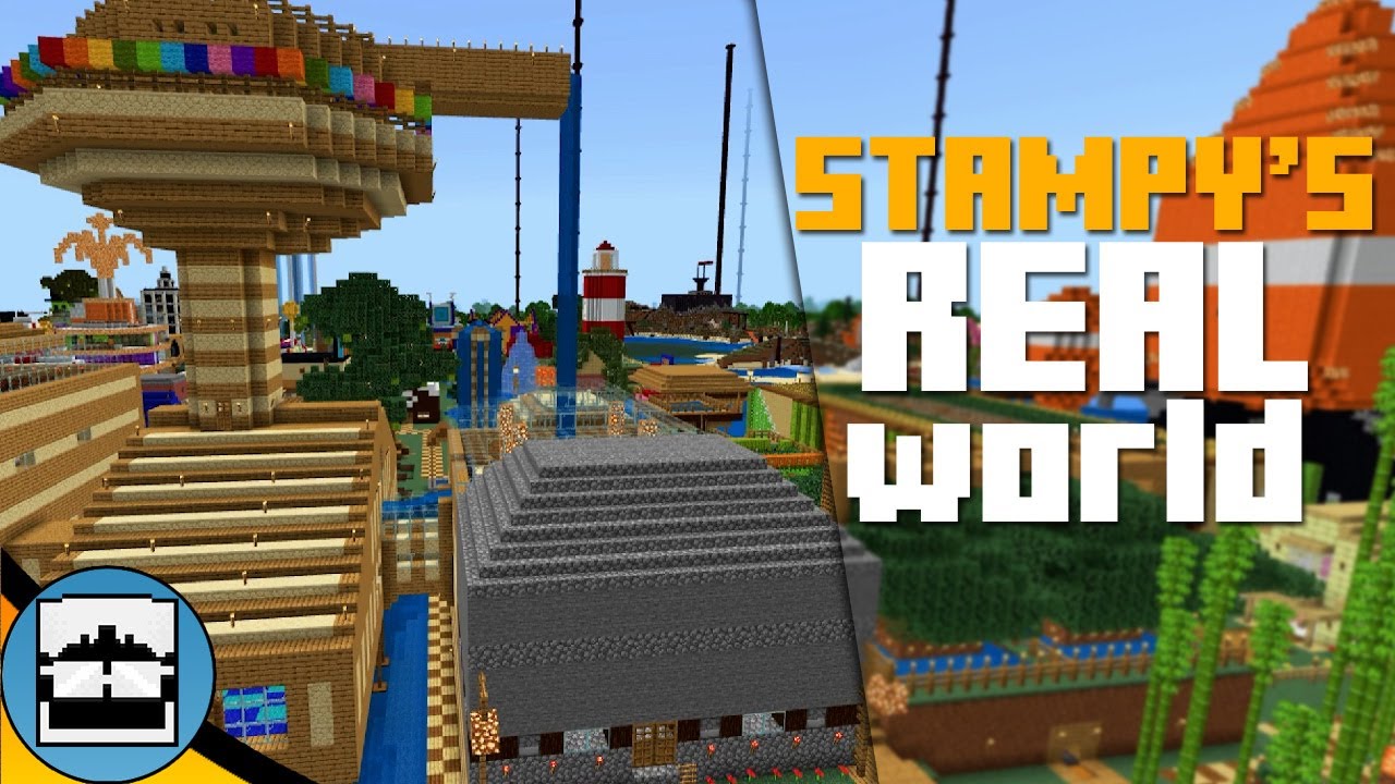 Exploring stampy's official lovely world - YouTube