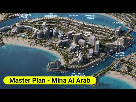 Master Plan of Mina Al Arab 2024 | Asif Shad Realtor