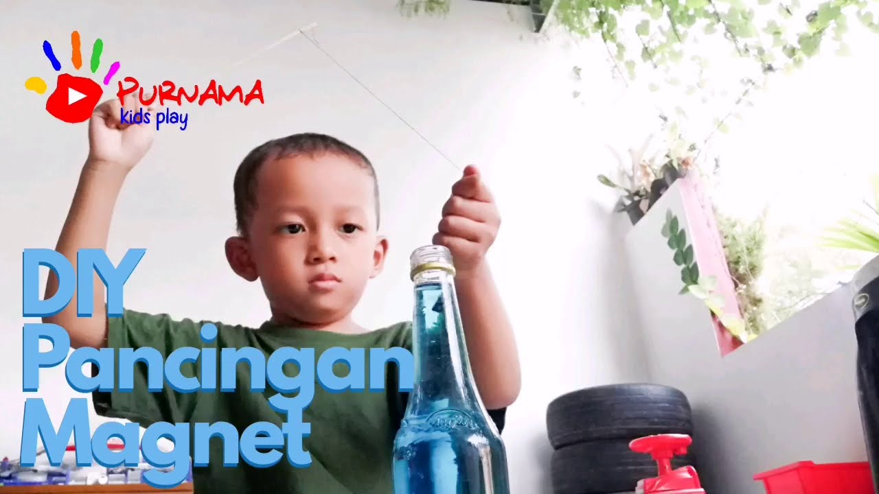 DIY Pancingan Magnet | Bermain Magnet - YouTube