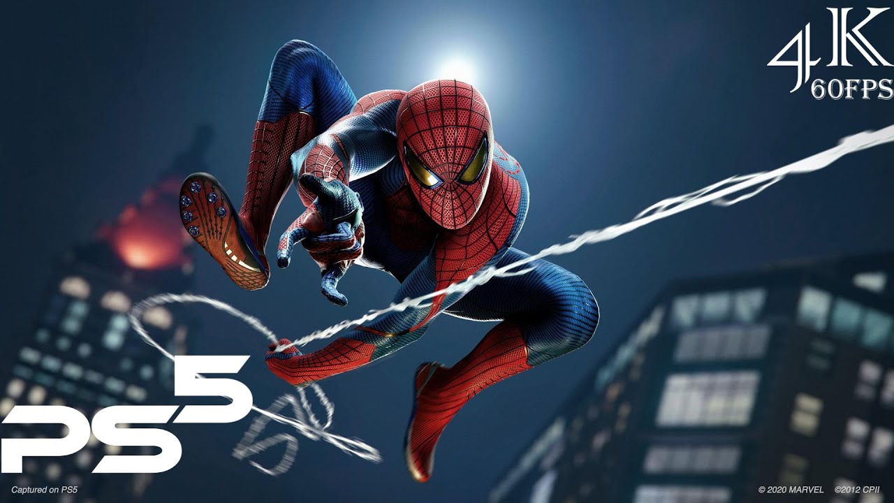 Spider Man PS5 GAMEPLAY 4K HDR 60FPS ACTN GAMING - YouTube