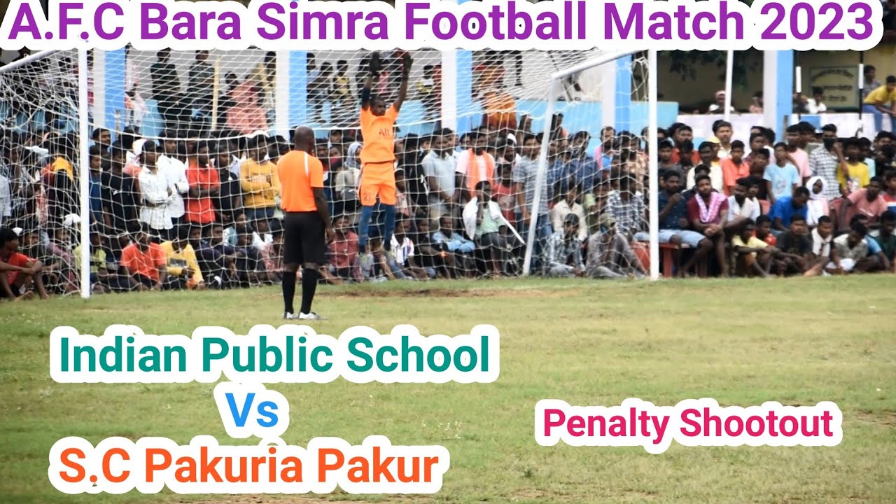 simra football match||Penalty Shootout||Indian Public School vs S.C ...