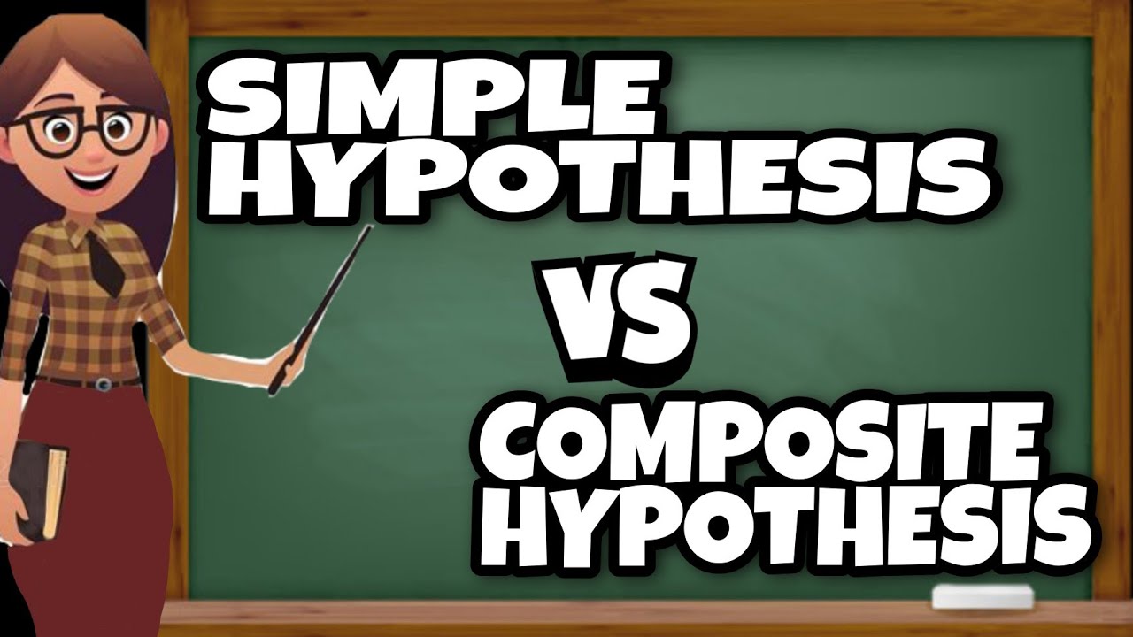 What is Simple hypothesis and composite hypothesis ? - YouTube