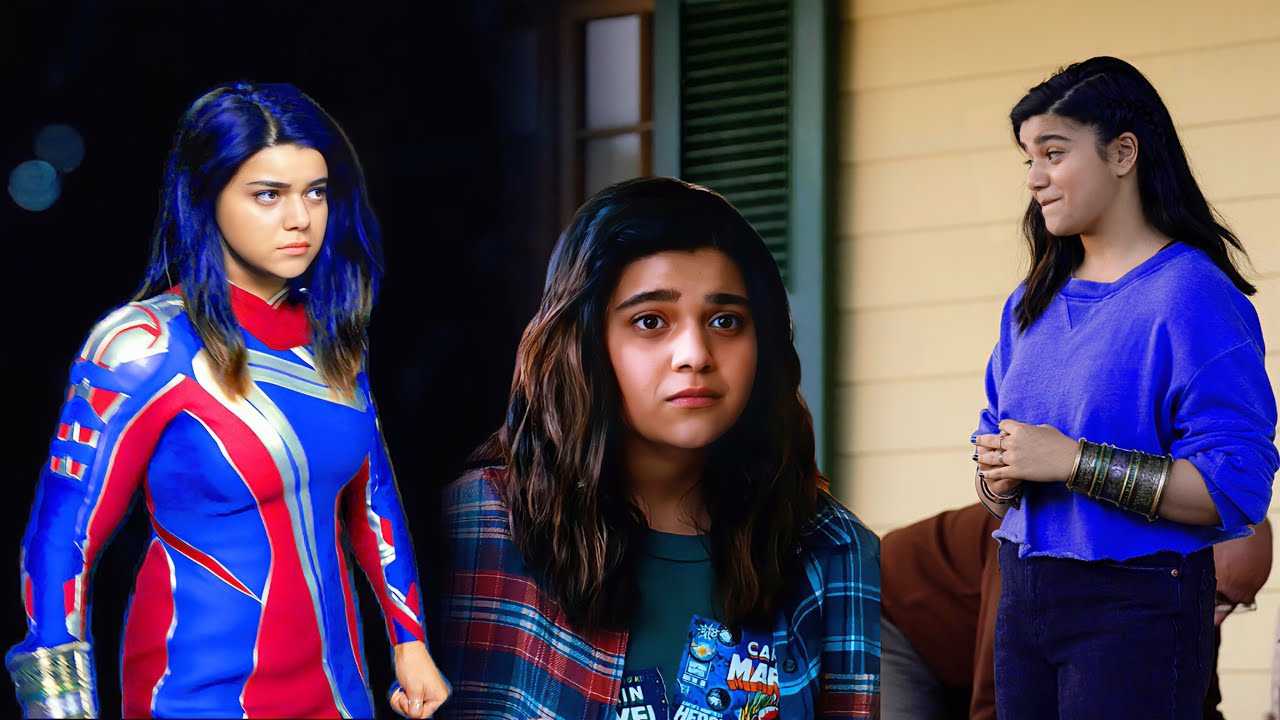 All MS MARVEL [ Kamala Khan ] Scenes In The Marvels | Part 2 - YouTube