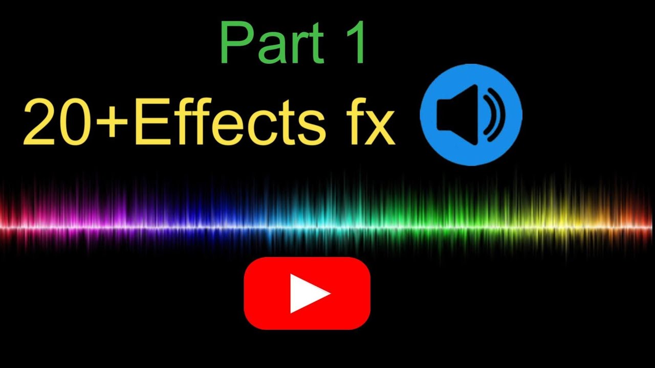 20+ Sound effect for video edits - sound effects (HD) part 1 - YouTube