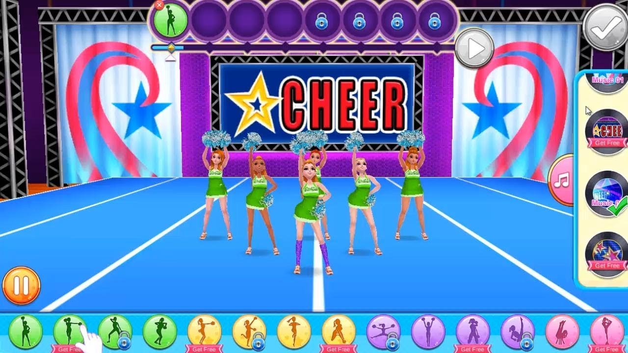 The Popular Cheerleader! - Cheerleader Dance Off Squad - Kids Games ...