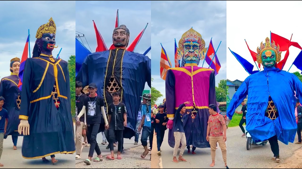The Giant KH MER Ting Moung Khmer ondel ondel Tingmong 2025 ទីងមោង ...