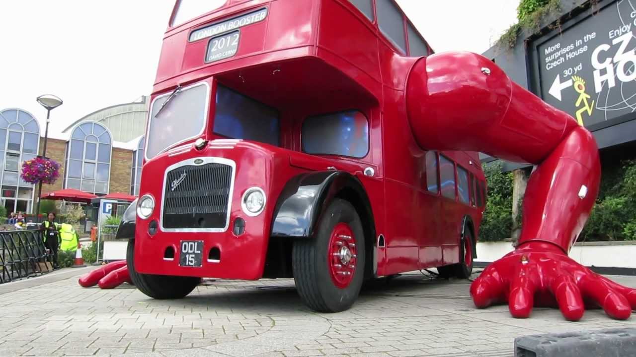 London Booster Bus - Olympics Czech House 2012 - YouTube