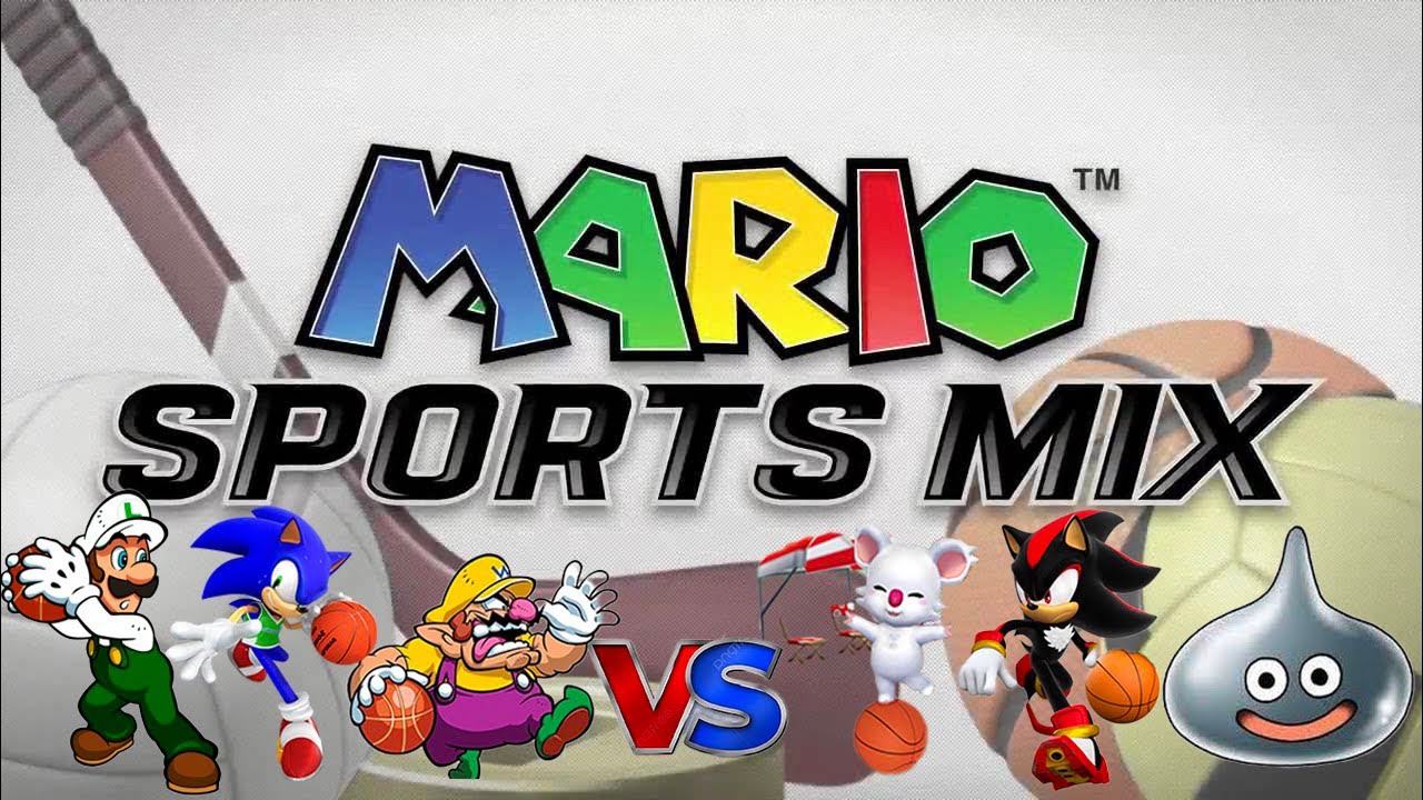 Mario Sports Mix Matchup 1: Team Luigi 🆚 Team Moogle in basketball 🏀 ...