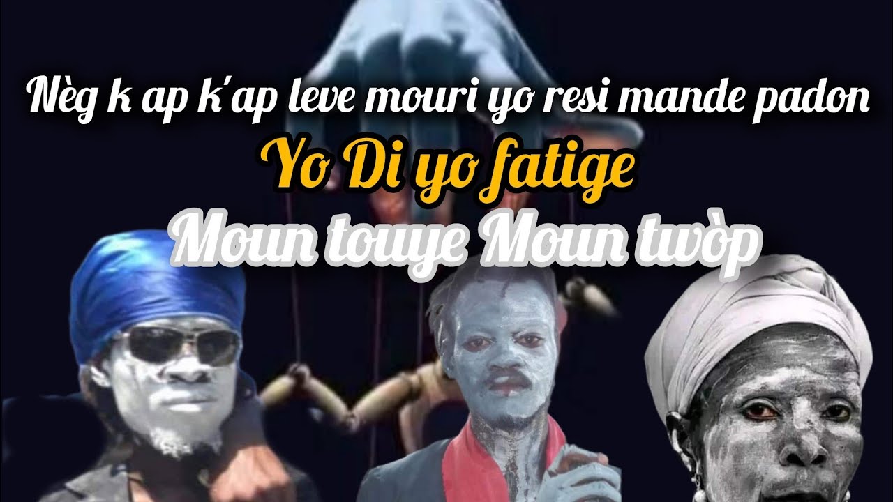 Kondè ak jij moun mouri pa jwenn tan pou dòmi. Yo mande padon, twòp ...