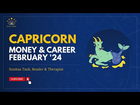 CAPRICORN Money & Career February '24| Successful Funding on it's way ...