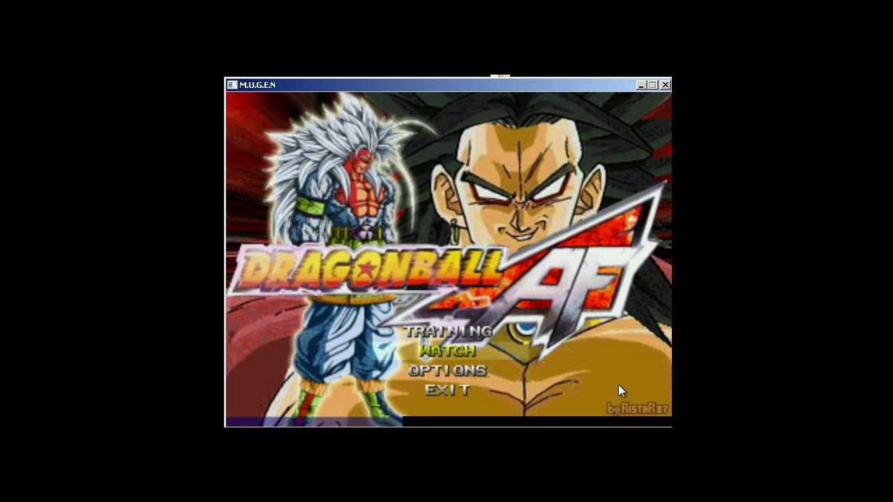 dragon ball AF mugen project - YouTube