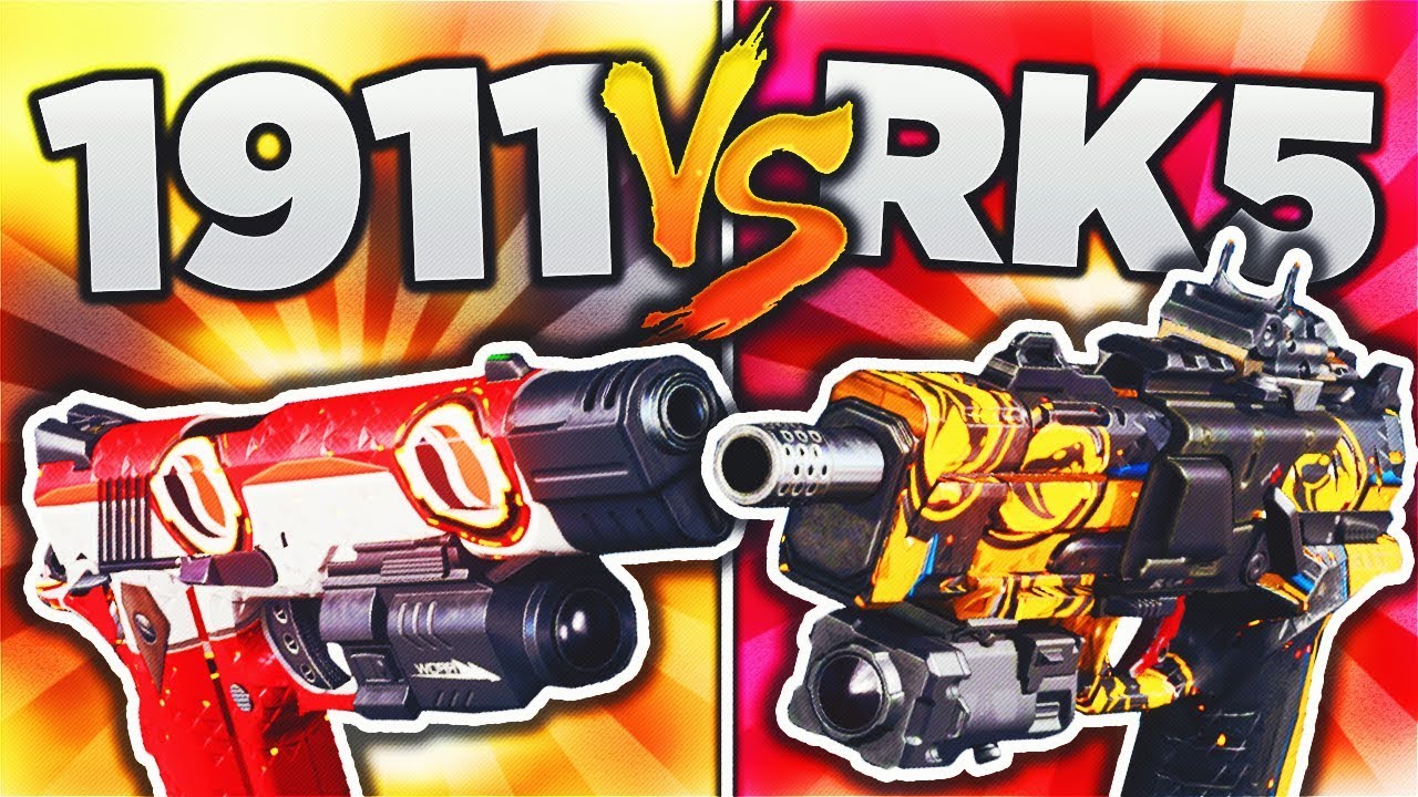 1911 vs RK5! (BO3 DLC WEAPON FACE OFF) BLACK OPS 3 DLC WEAPON SUPPLY ...
