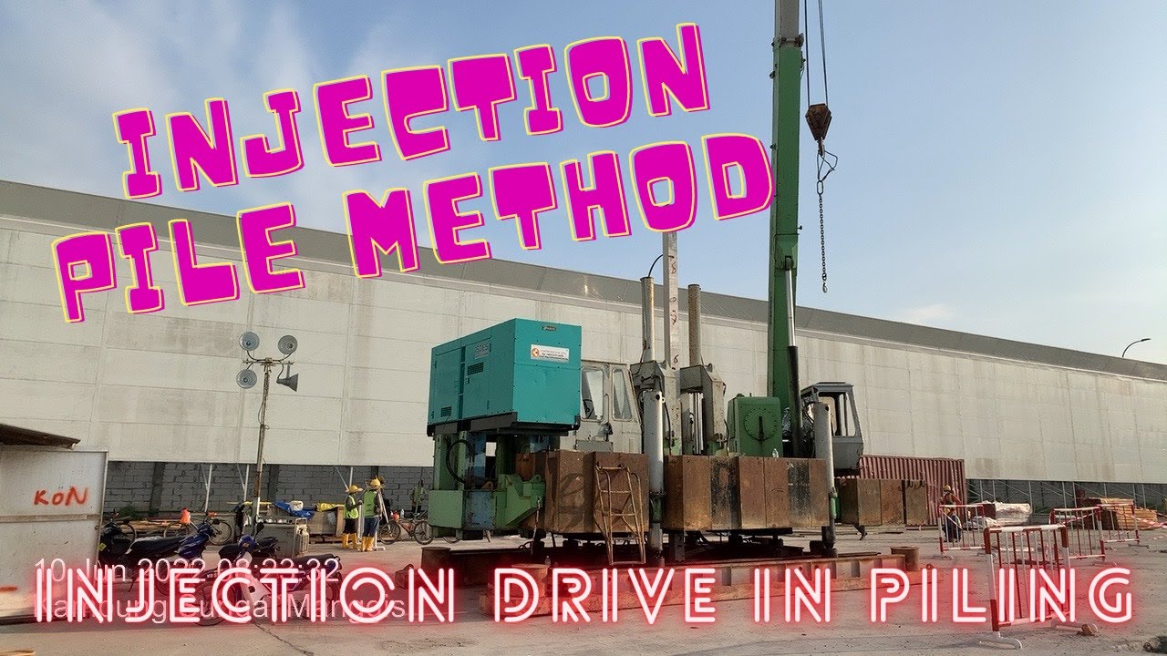 Injection Piling Method - YouTube