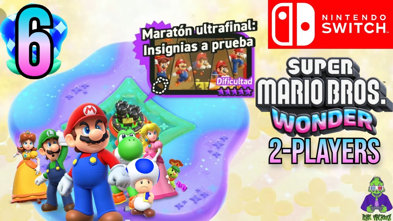 Super Mario Bros. Wonder - 2 Players 100% Completed Español Latino ...