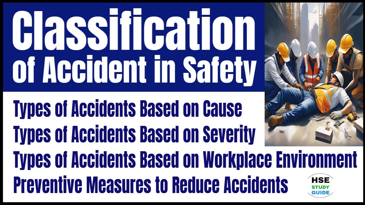 Classification of Accident in Safety @hsestudyguide - YouTube