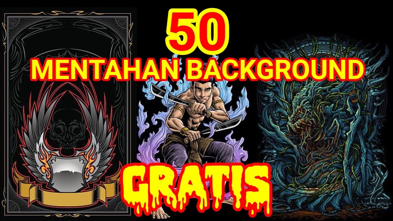 50 MENTAHAN BACKGROUND GRATIS - YouTube