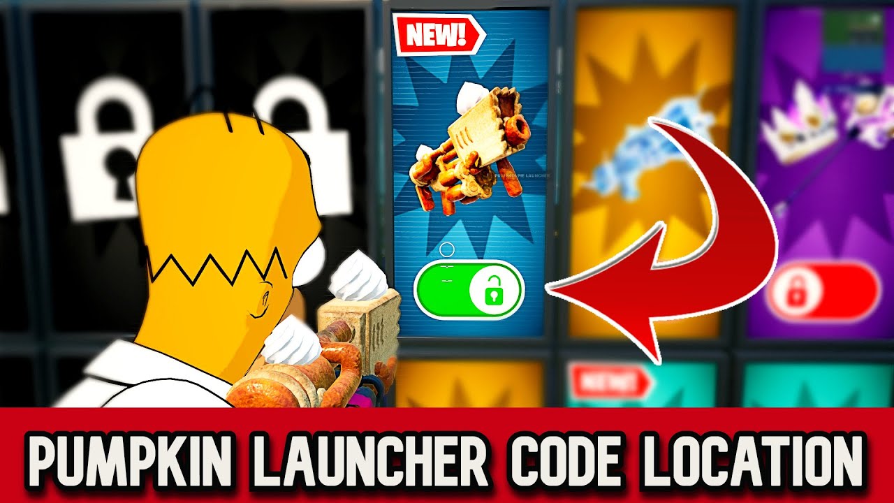 How To Get NEW PUMPKIN PIE LAUNCHER in 1vs1 with every gun Fortnite ...