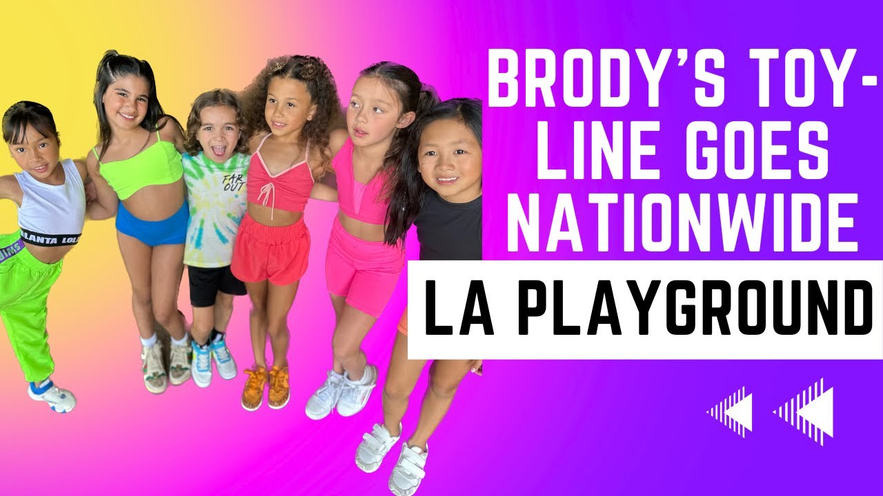 Brody’s toy line goes NATIONWIDE! - YouTube