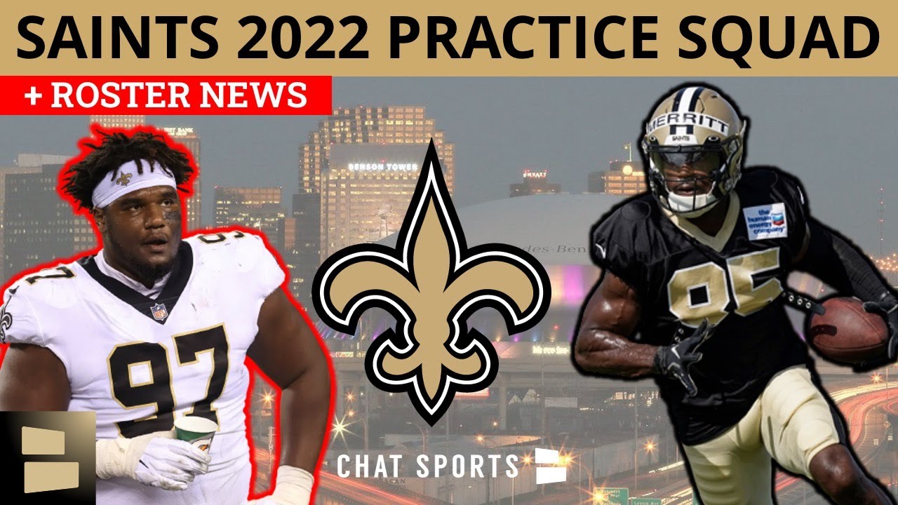Malcolm Roach To IR + New Orleans Saints 2022 Practice Squad Ft. Kirk ...