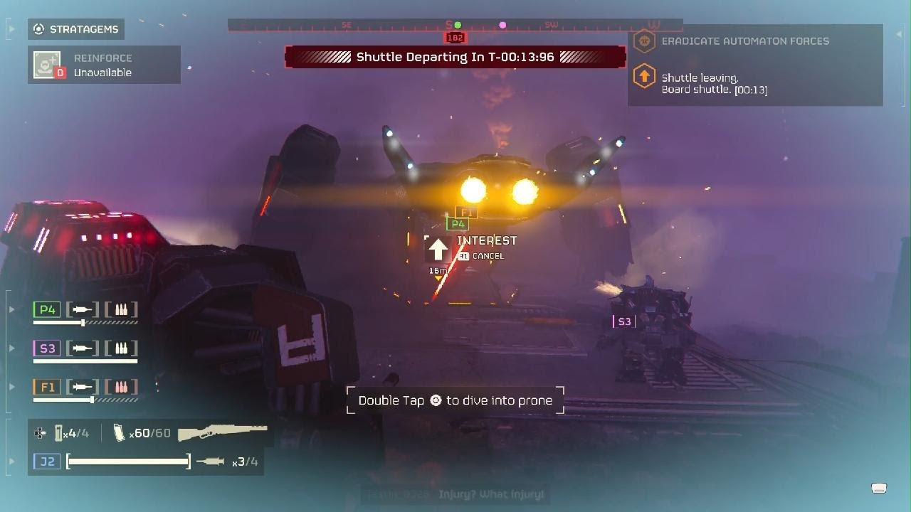 HELLDIVERS 2 Badluck P4 lol - YouTube