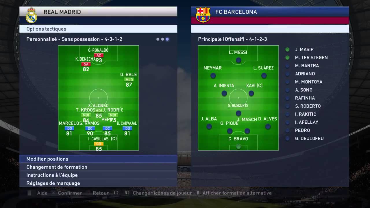 PES 2015 Tutorial : Le menu formation - YouTube