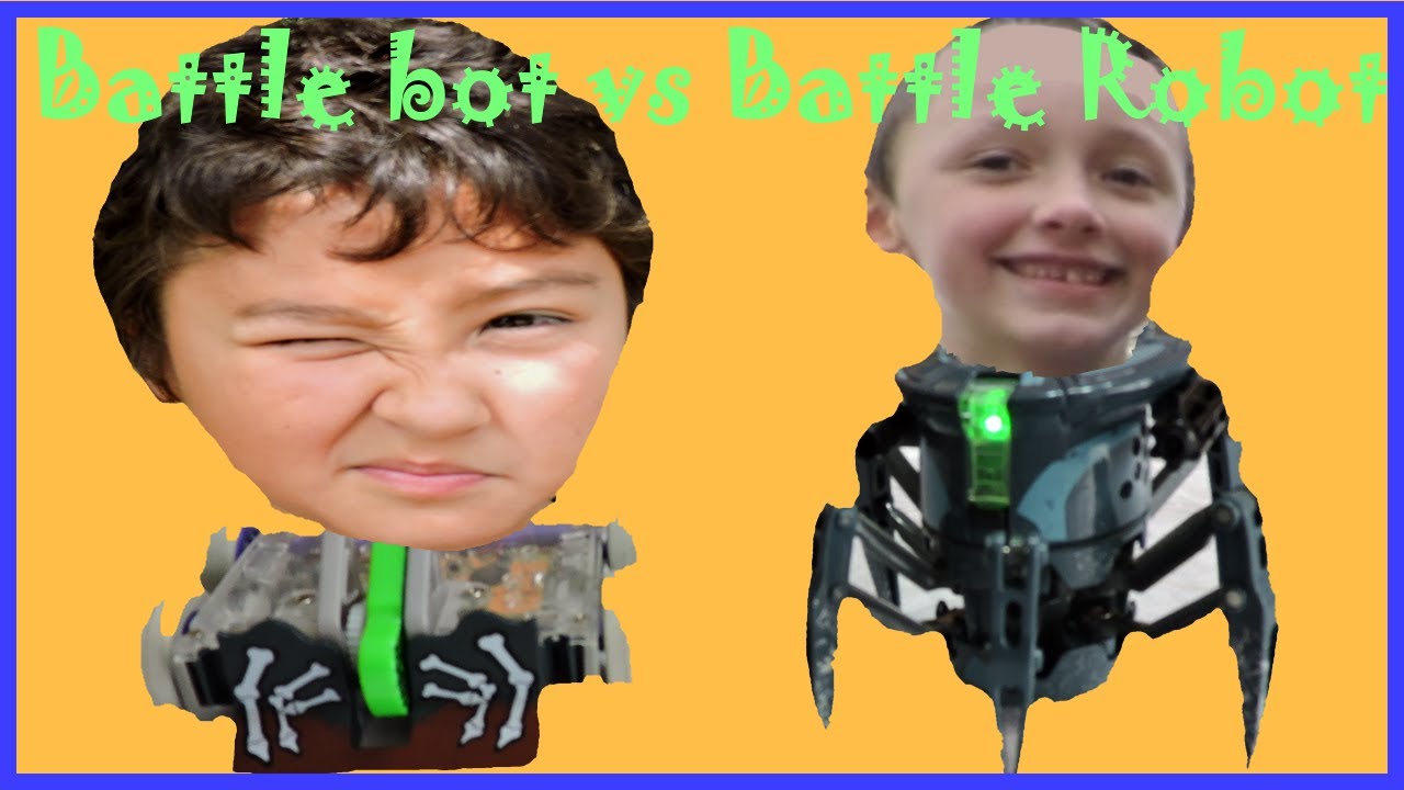 Battle Spider Robot vs Hexbug Battlebots with Witch Doctor unboxing ...