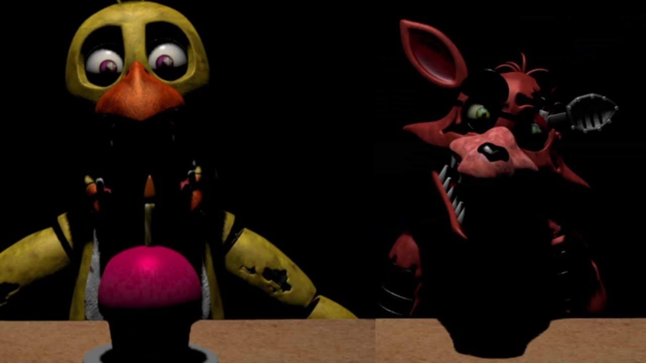Animatronic Salvage #2 Withered Chica i Withered Foxy - YouTube