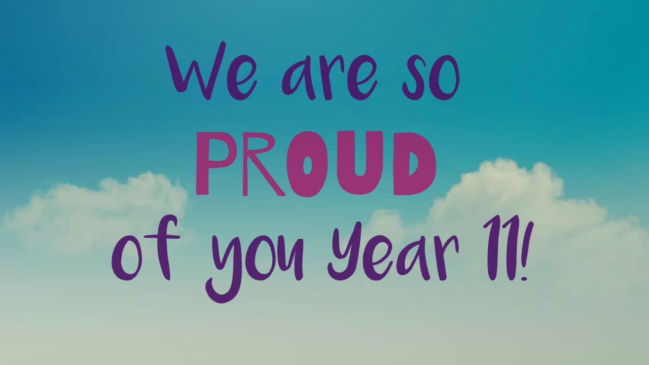 Good luck Year 11! #Classof2021 - YouTube
