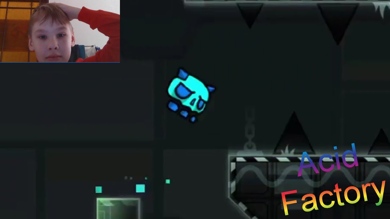 ВТОРОЙ МОЙ ХАРД! | Geometry Dash (Acid Factory) - YouTube