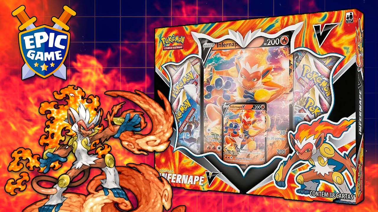 UNBOXING POKÉMON INFERNAPE V! - YouTube