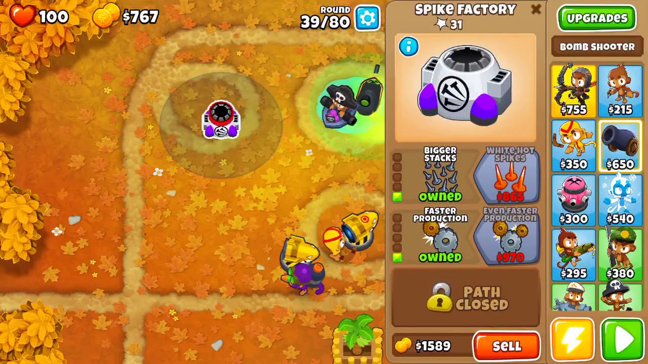 BTD6 Bloons Tower Defense 6 In The Loop Hard Rounds 3-80 No Lives Lost ...