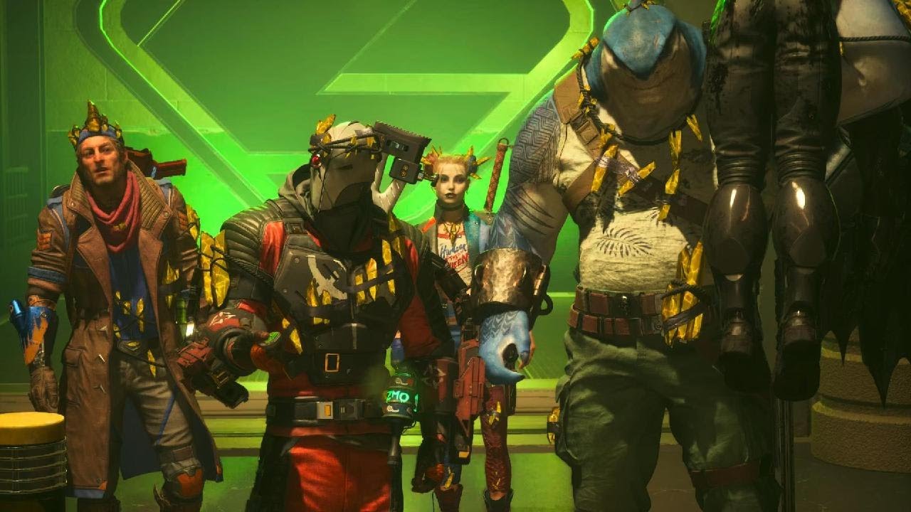 Golden Kryptonite Suit Up - Suicide Squad: Kill the Justice League PS5 ...