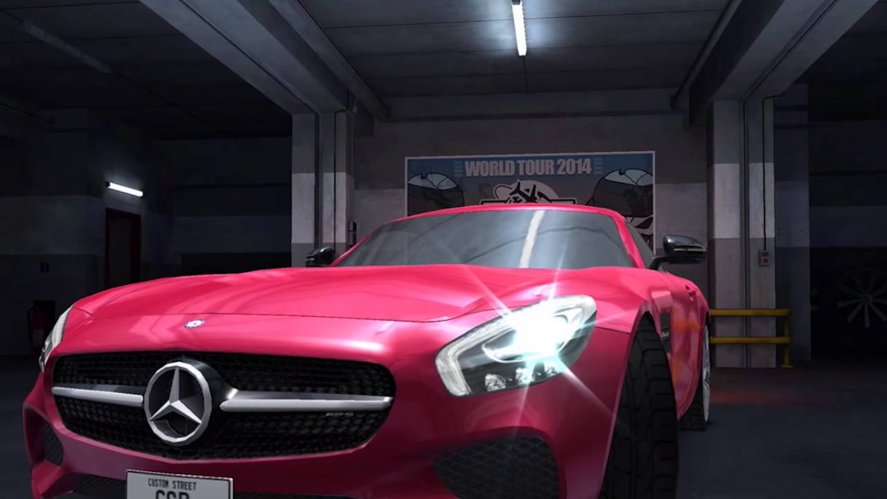 Mercedes-AMG GT in CSR Racing – Apps for (RED) - YouTube
