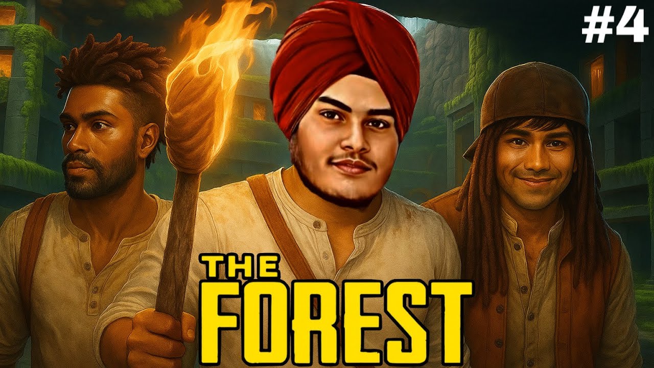 THE FOREST #4 : EXPLORING THE CAVES - YouTube