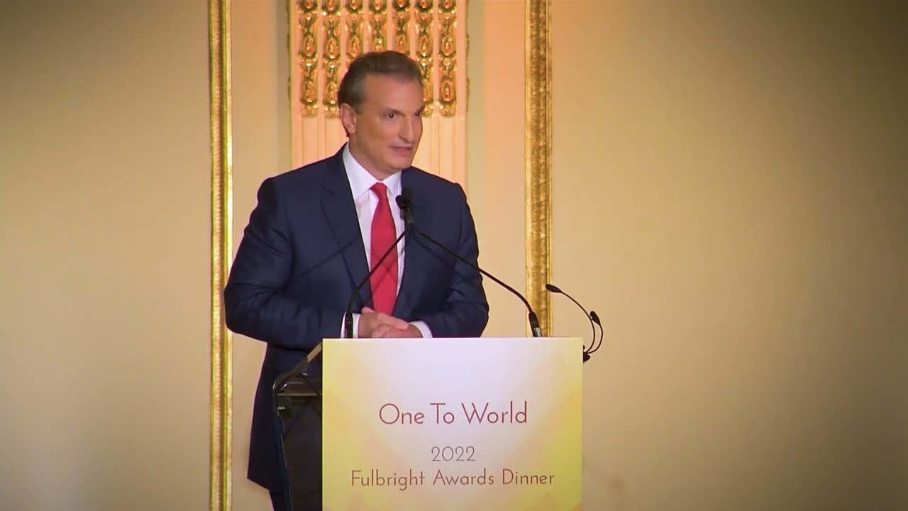 2022 One To World Fulbright Award for Outstanding Global Leadership ...