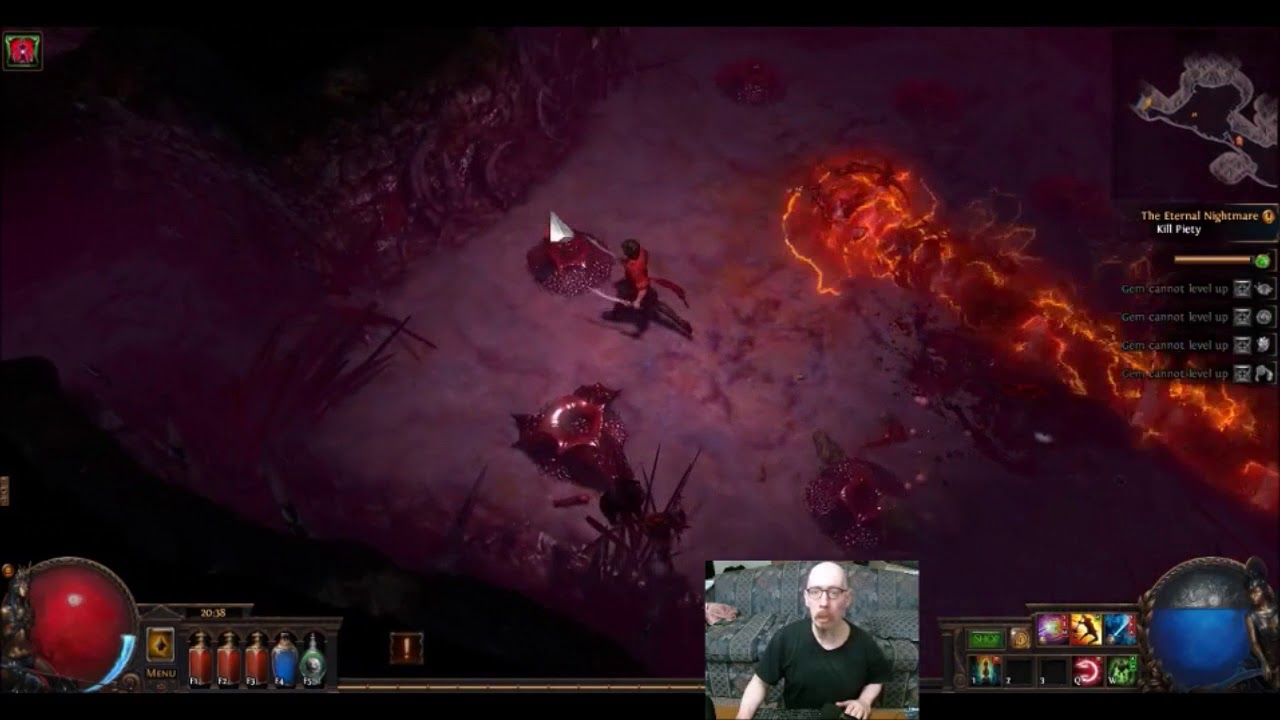 Path of Exile: Piety, the Abomination (duelist), 3/23/18 - YouTube