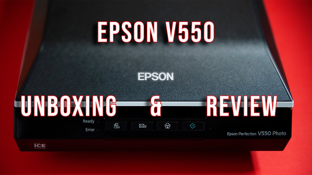 I just bought the EPSON V550 Scanner. Here's what I thought... - YouTube