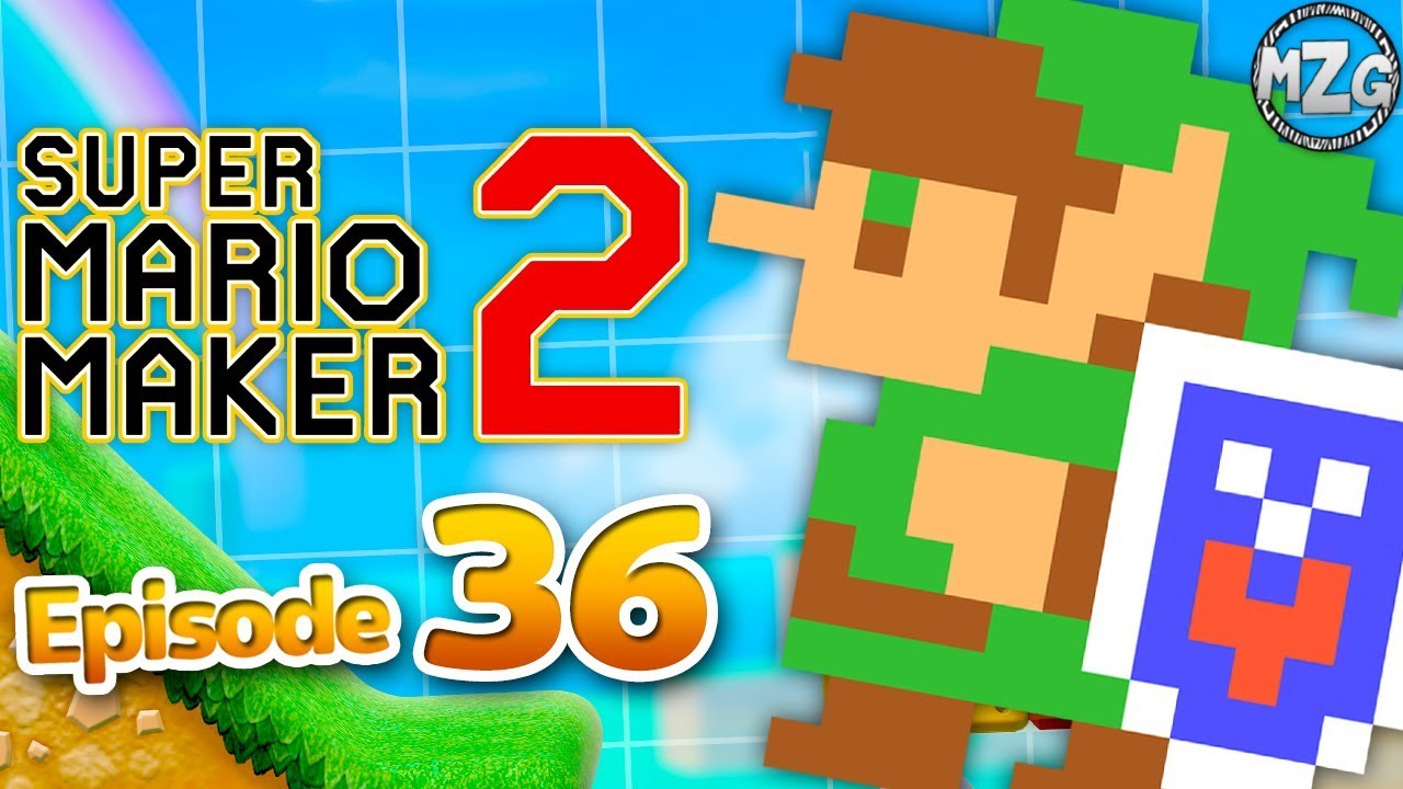 Link from The Legend of Zelda! New Update! - Super Mario Maker 2 ...